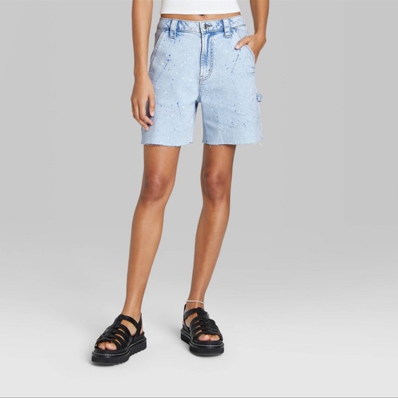 wild fable | Shorts | 22 Wild Fable Superhigh Rise Utility Jean Shorts ...